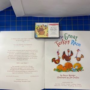 Scholastic | Toys | The Great Turkey Race Booktape | Poshmark